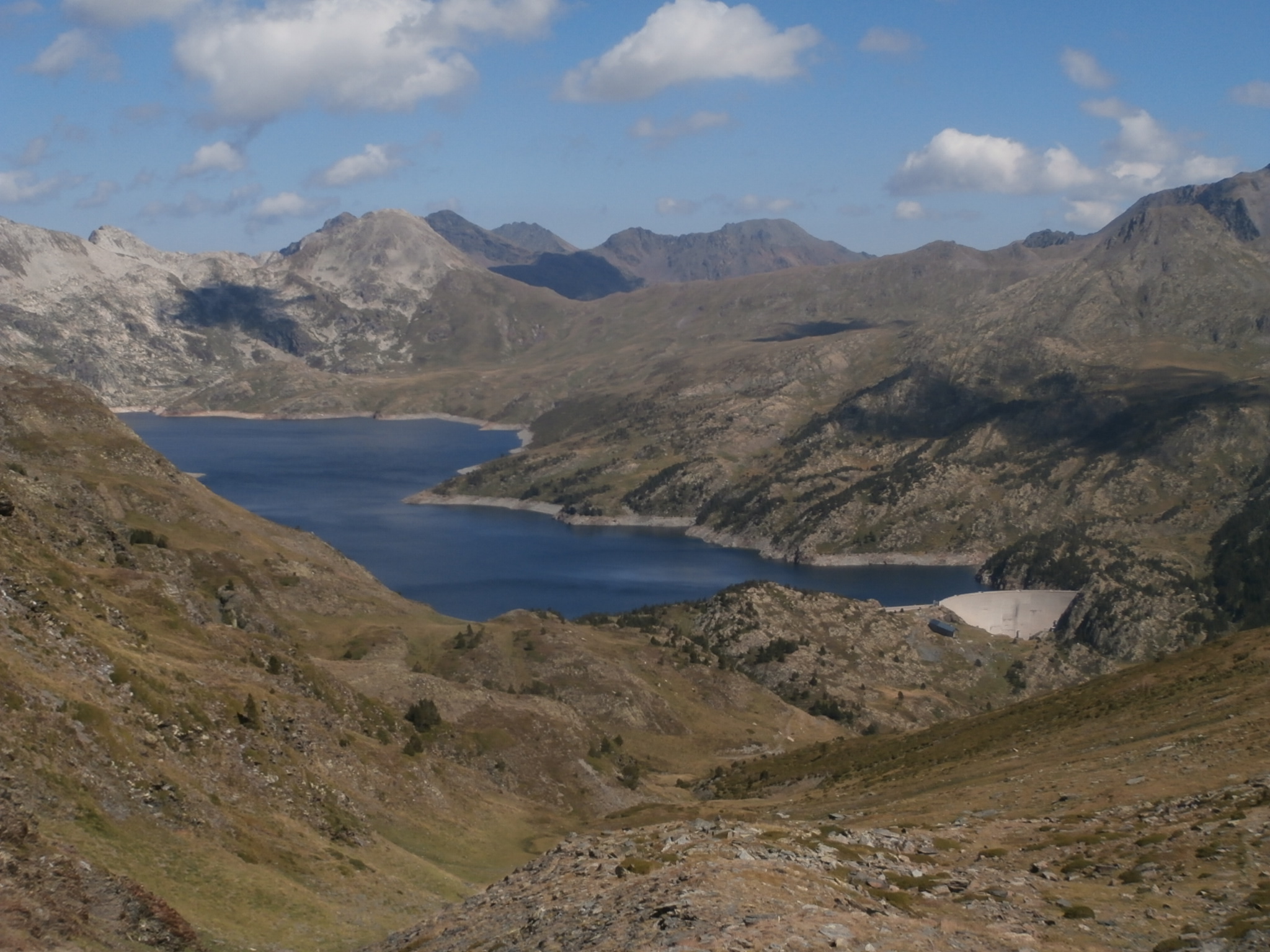 Lago Coma d'Or y Portella de Lanós